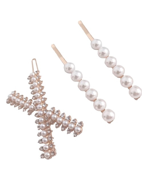 Broche para cabello Map con acabado texturizado 1