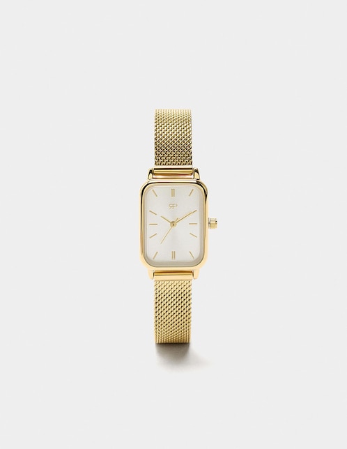 Reloj Parfois Gold Tray para mujer 241197 1