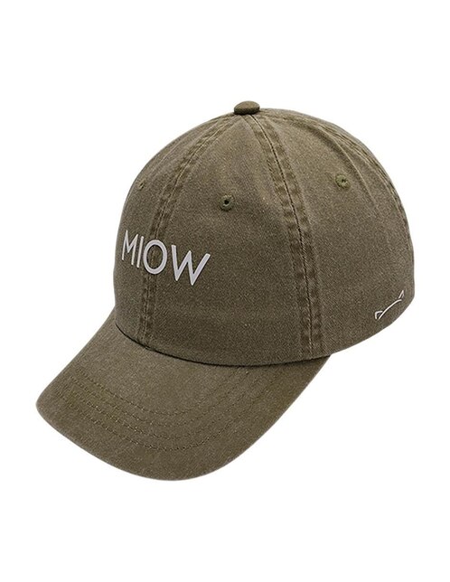 Gorra visera semicurva velcro casual Miow Daily para mujer 1