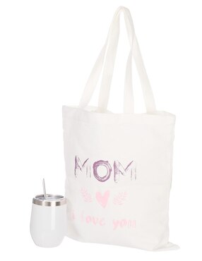 Termo y bolsa Loading de acero con tapa rosca 350 ml